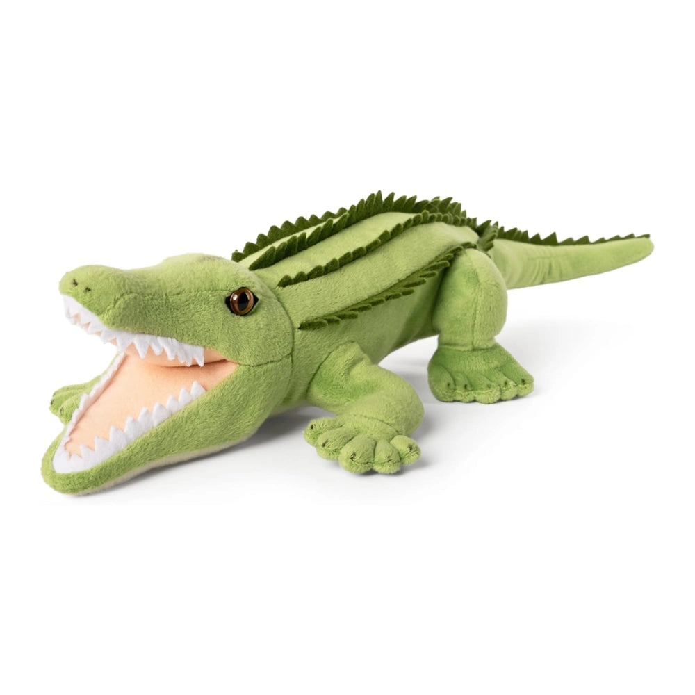 Living Nature - Crocodile Large Stuffed Animal - Plush Toy - PetServo ...