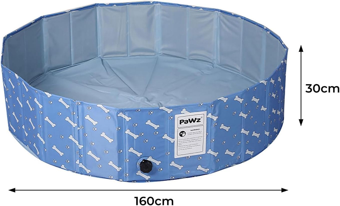 PAWZ - Portable Pet Swimming Pool (Blue L) - Pet Servo