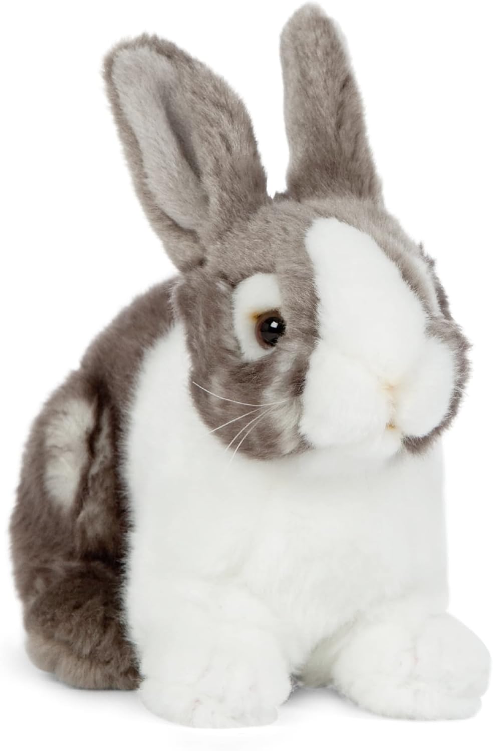 Living Nature - Grey Pet Rabbit 18cm Plush Toy - Petservo – Pet Servo