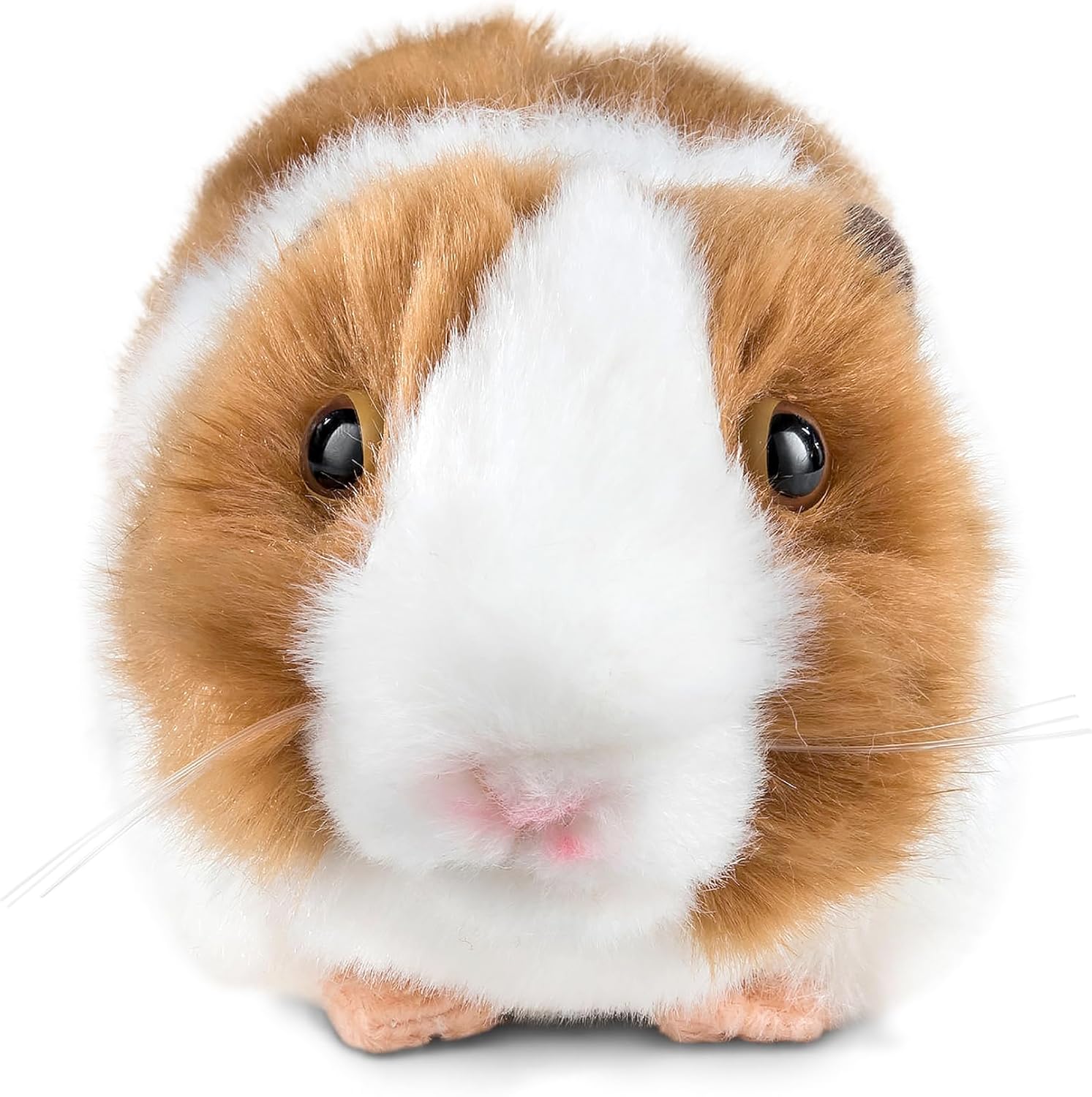 LIVING NATURE - Brown Guinea Pig Sound Stuffed Animal - Plush Soft Toy ...