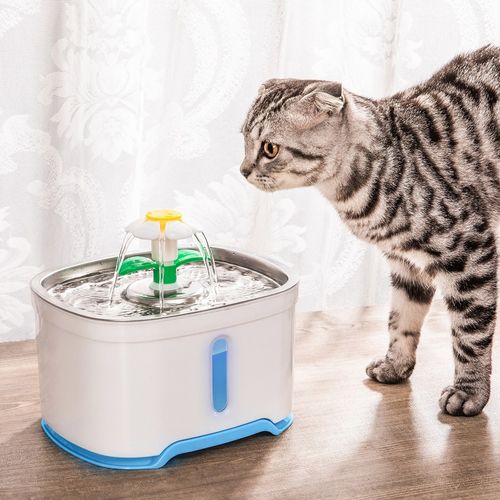 YES4PETS 2.5L Automatic Electric Pet Water Fountain Bowl - PetServo ...
